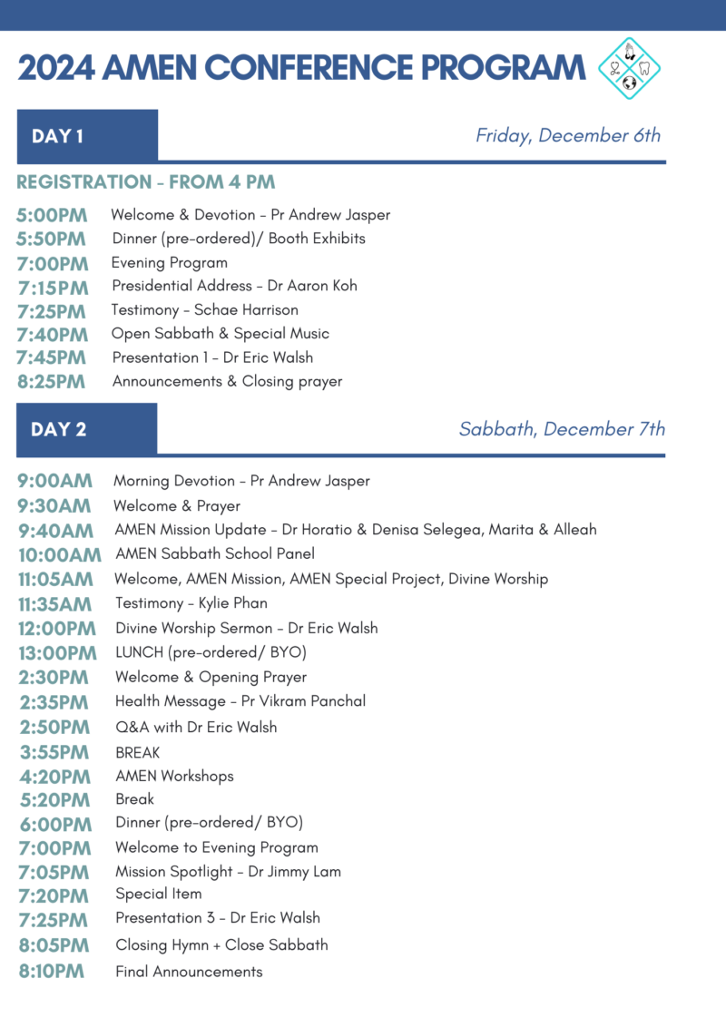 2025 CONFERENCE – AMEN Australia