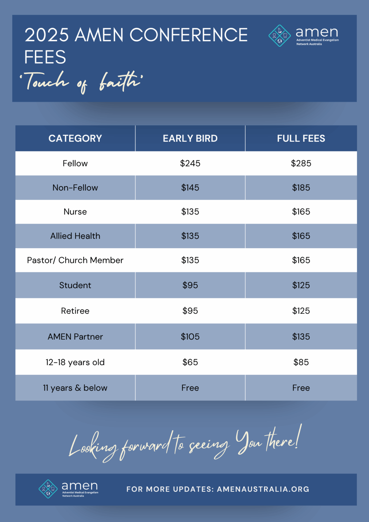 2025 CONFERENCE – AMEN Australia