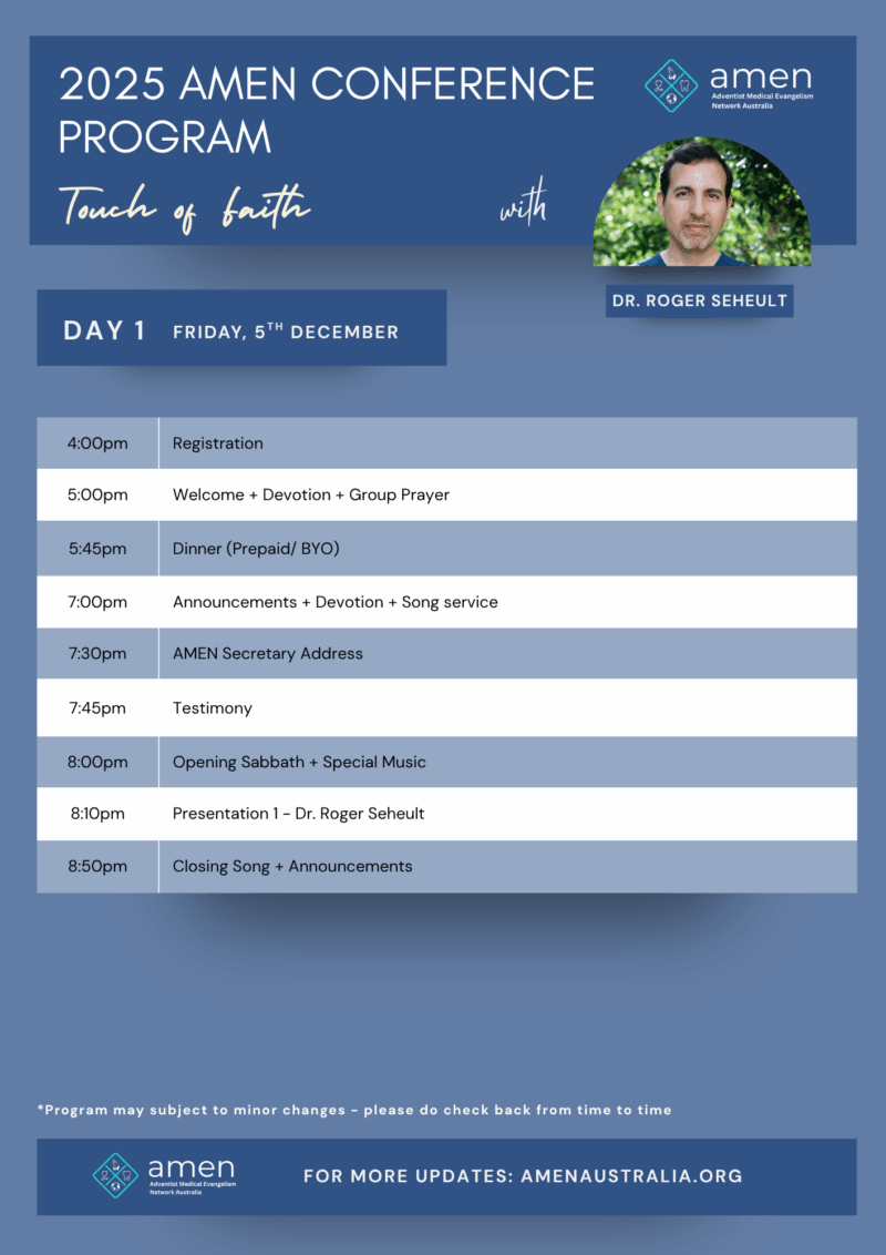 2025 CONFERENCE – AMEN Australia